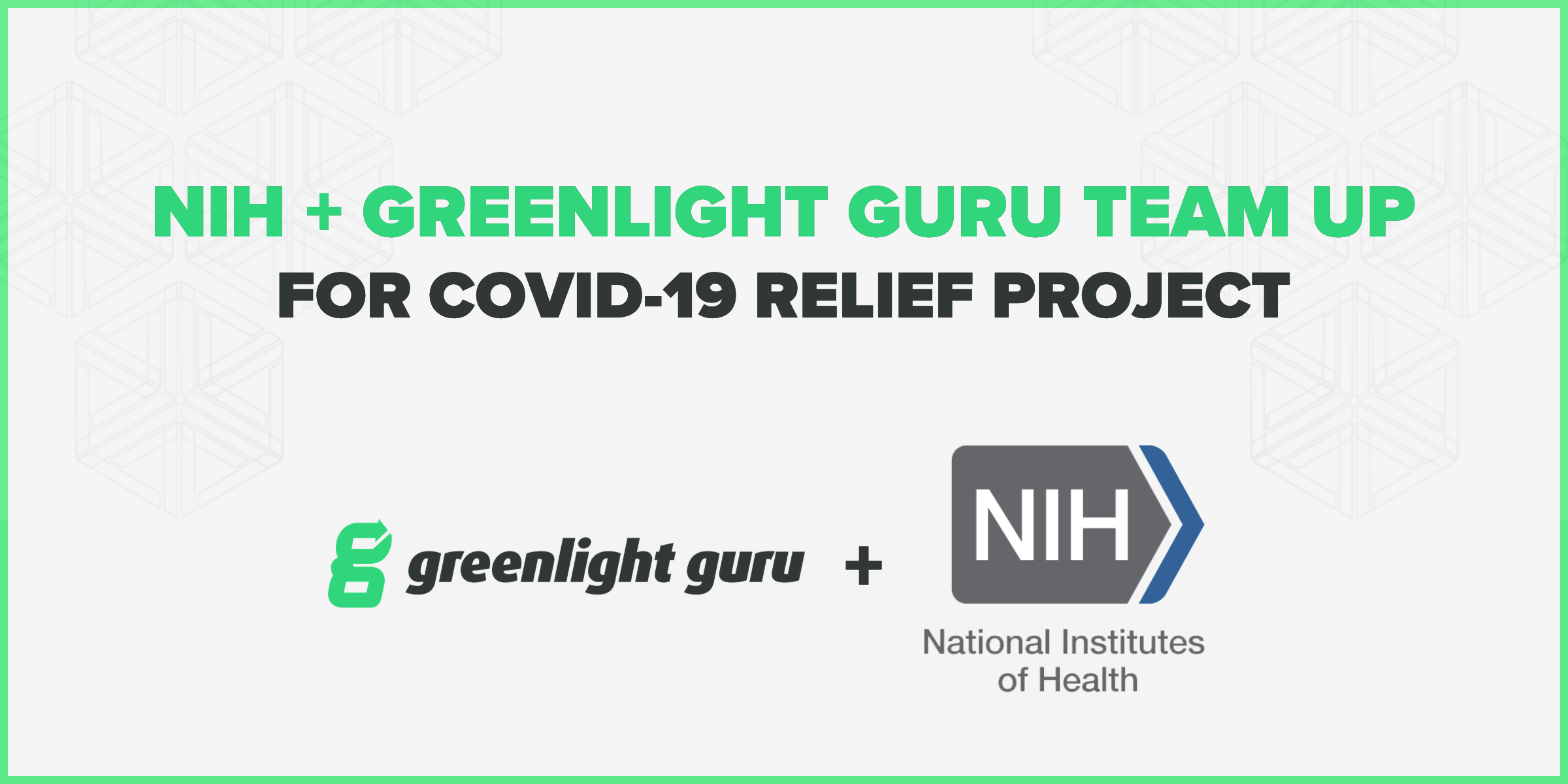 Greenlight Guru Named Premier QMS Software for NIH RADx Initiative